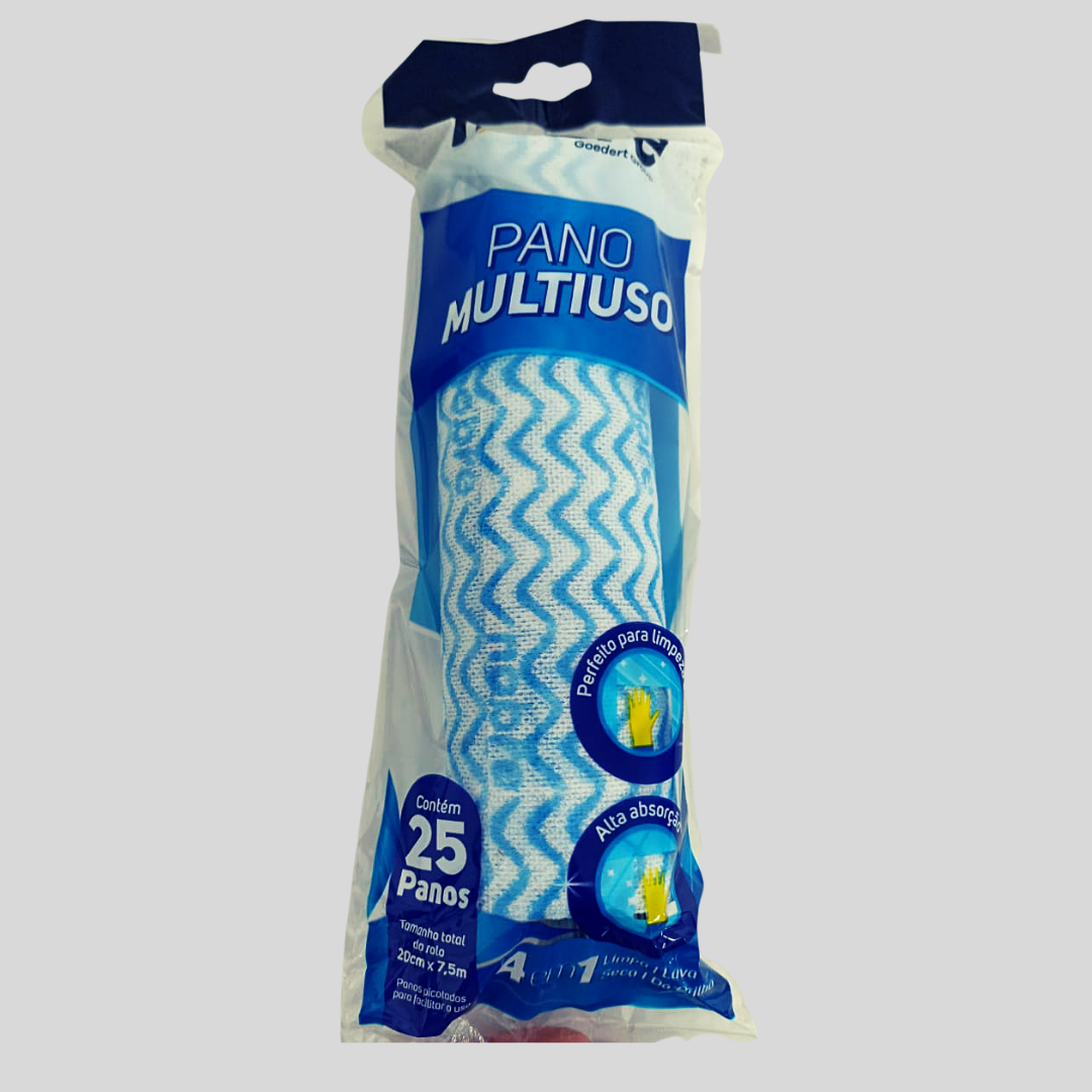 Pano multiuso rolo com 25 panos Copy – Solulimp