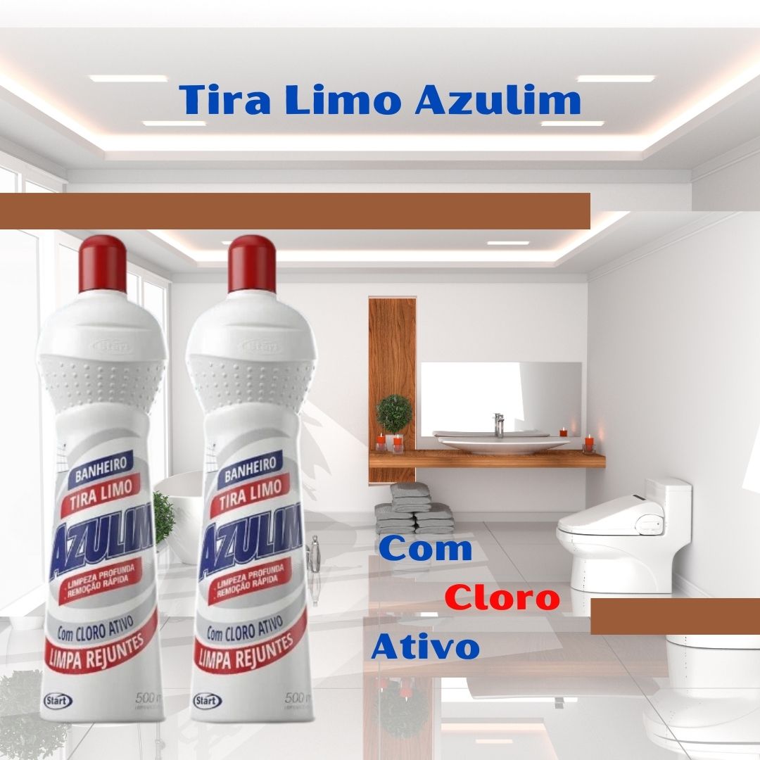 TIRA LIMO AZULIM 500ML – Solulimp