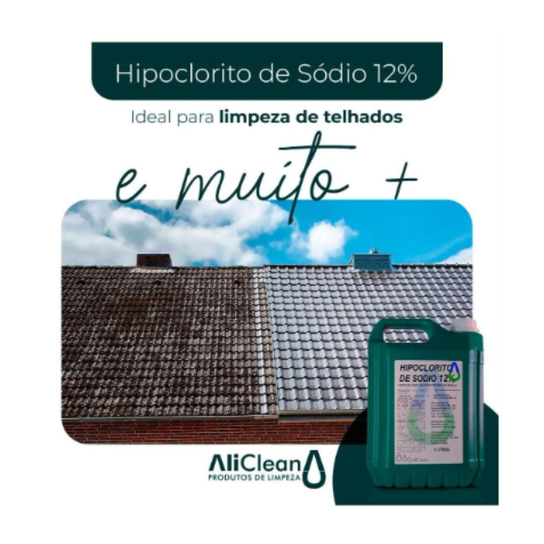 HIPOCLORITO ALI CLEAN DE SODIO 12% 5 L – Solulimp