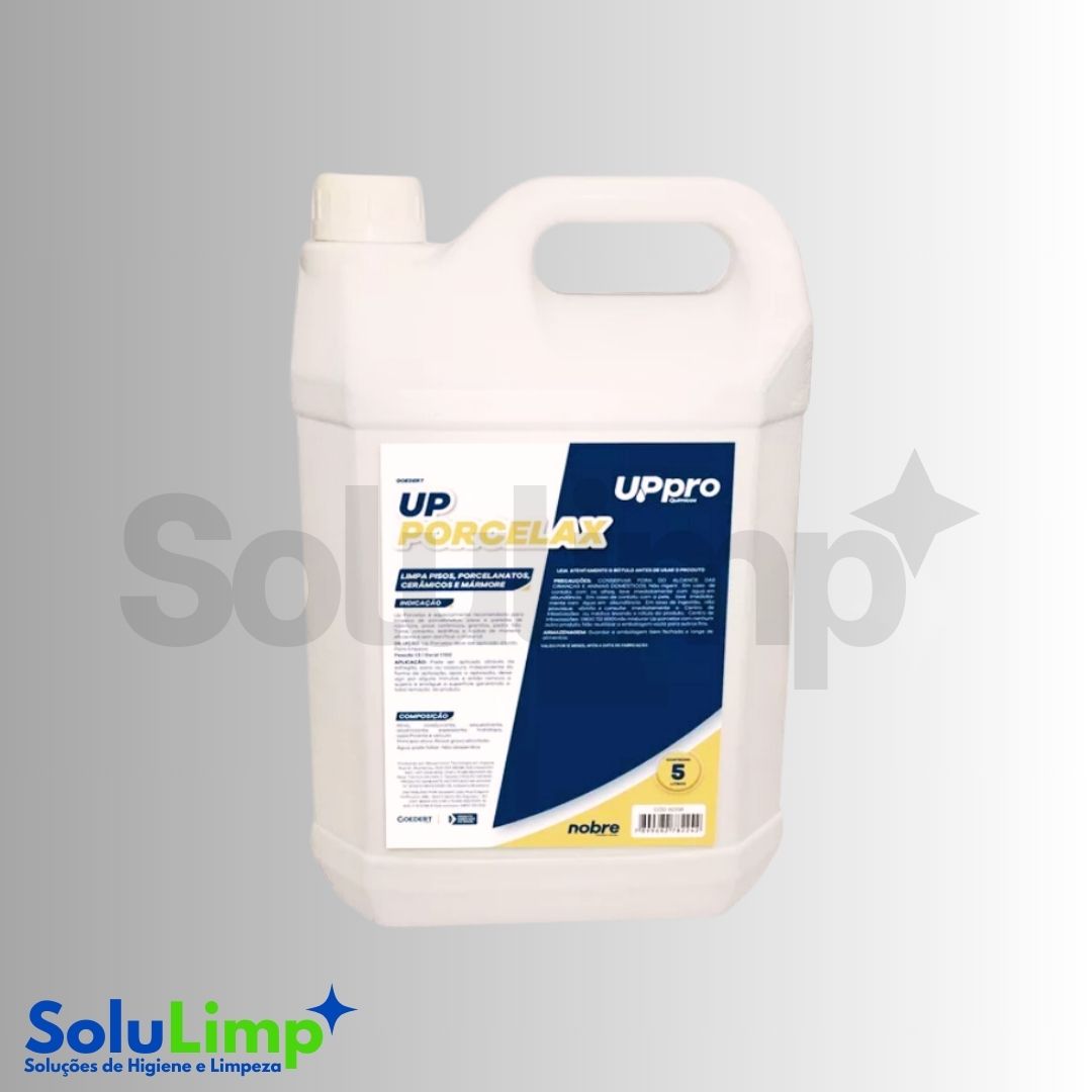 LIMPADOR NOBRE P/PISOS 5L PORCELANATO UP PORCELAX UPPRO – Solulimp